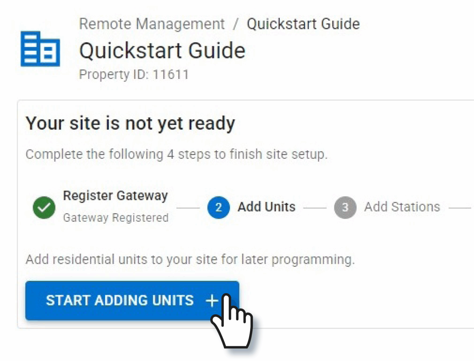Remote Management Guide: Initial Set-Up (Multi-Tenant) - Aiphone