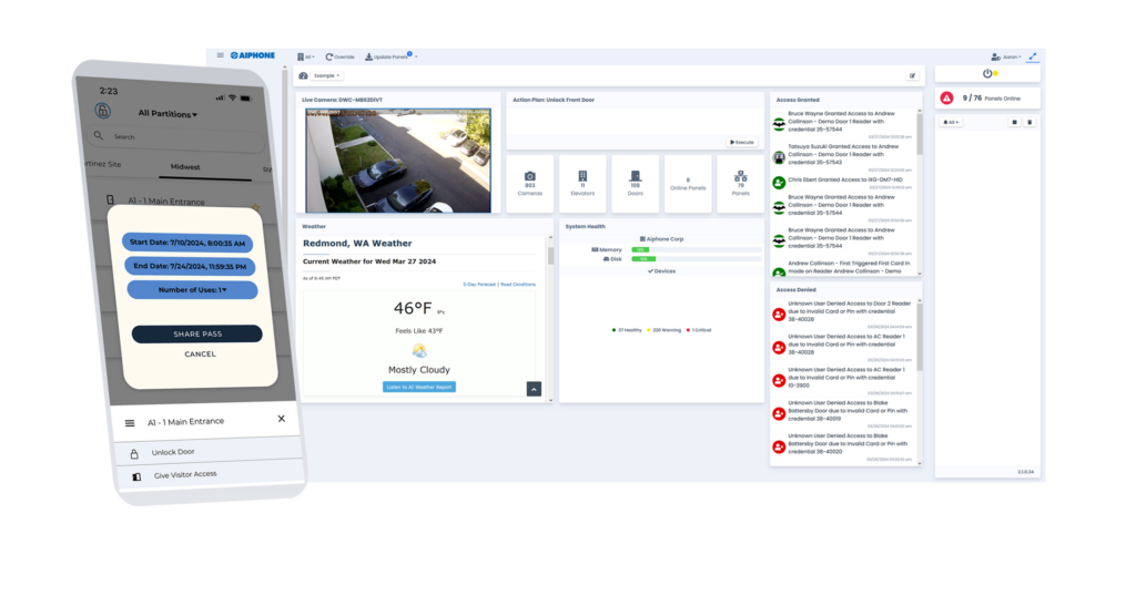 AC Nio Access Control - Aiphone