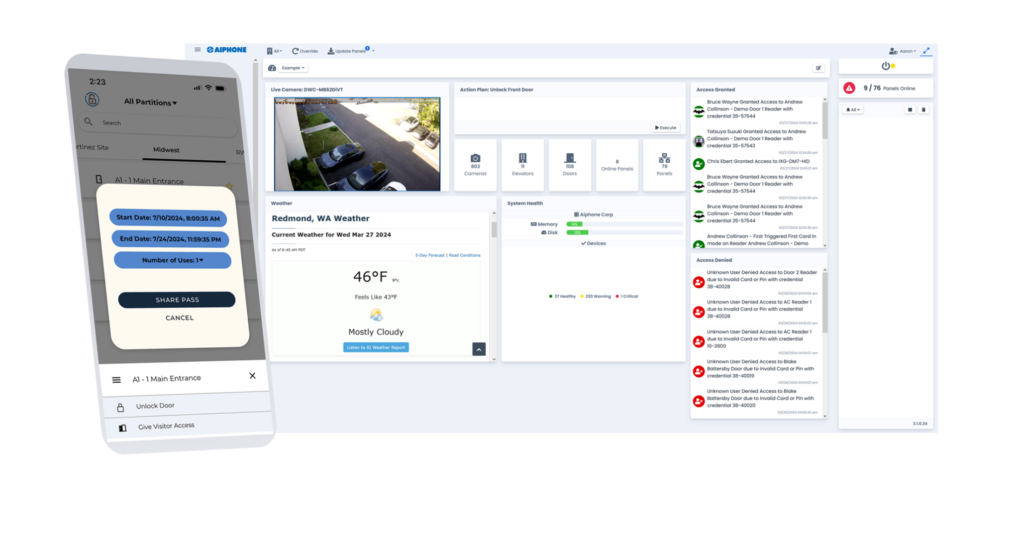 AC Series Access Control - Aiphone
