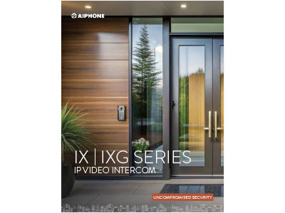 IX | IXG Series Brochure - Aiphone