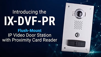 IX-DVF-PR Video Door Station Features - Aiphone