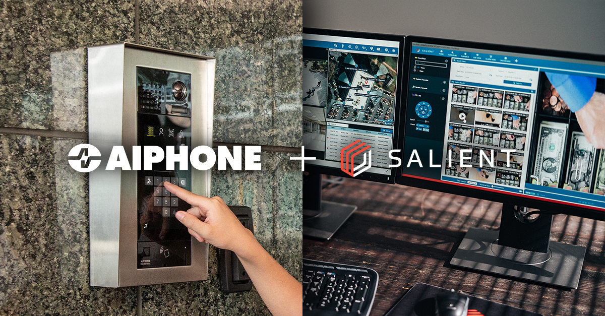 Enhance security with Aiphone and Salient CompleteView - Aiphone